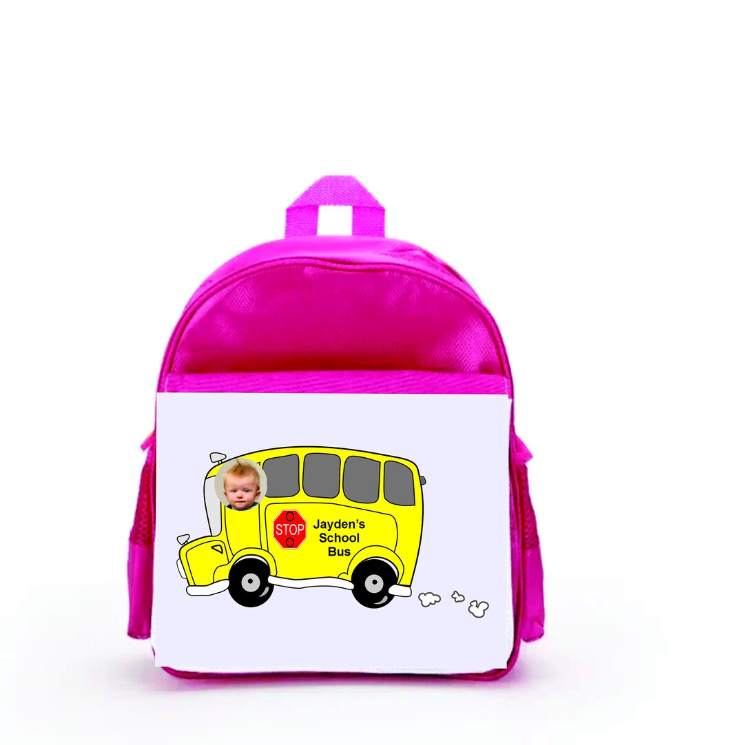 Custom Personalized Toddler/preschool School Backpack - Back to School ...