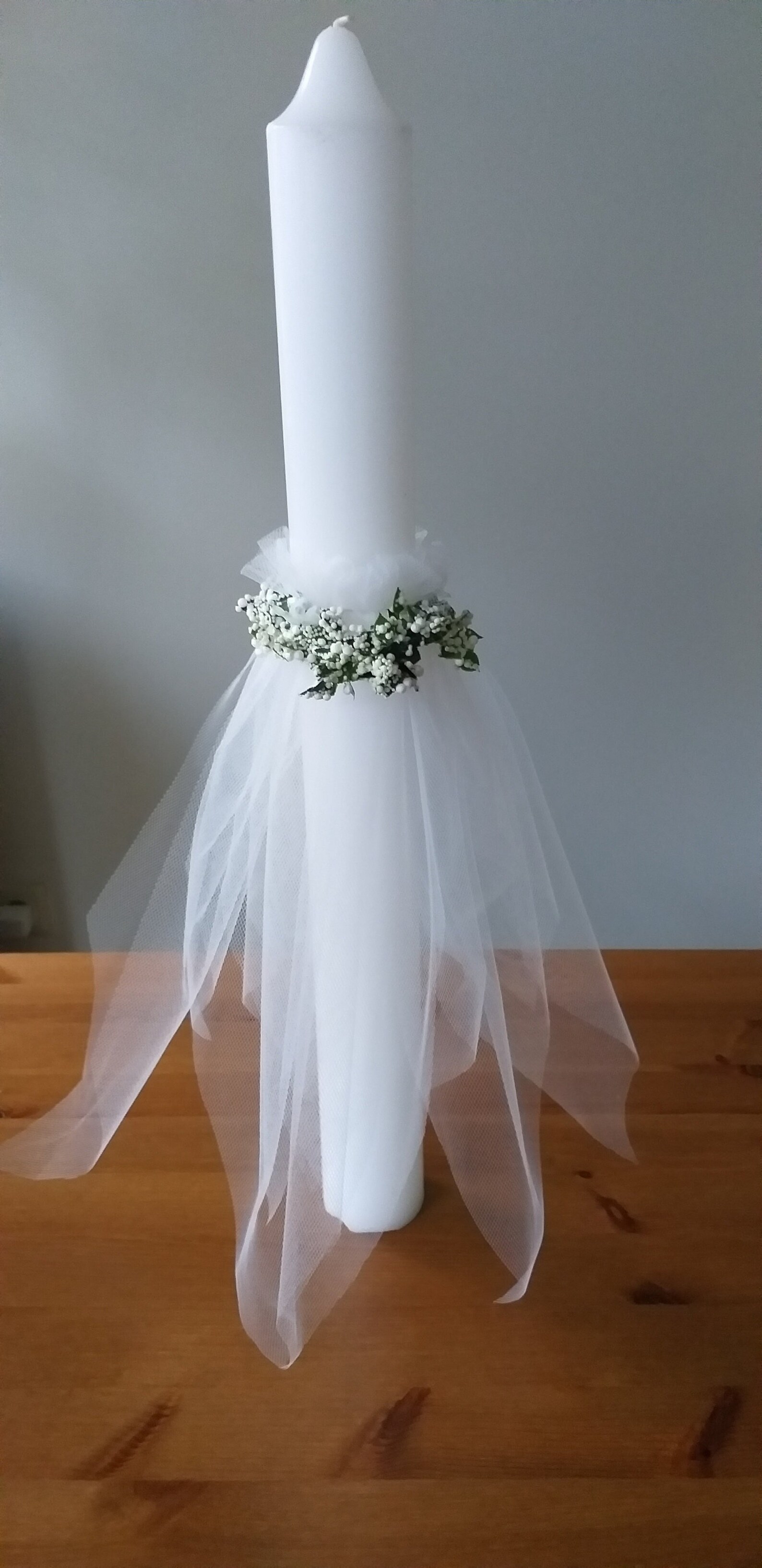 Taufe Geburt Kommunion Kerzentropfschutz Kerzentuch - Etsy.de