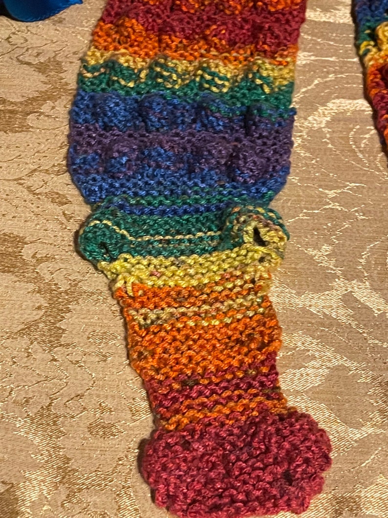 ALLIGATOR SCARF, Rainbow Colors - Etsy