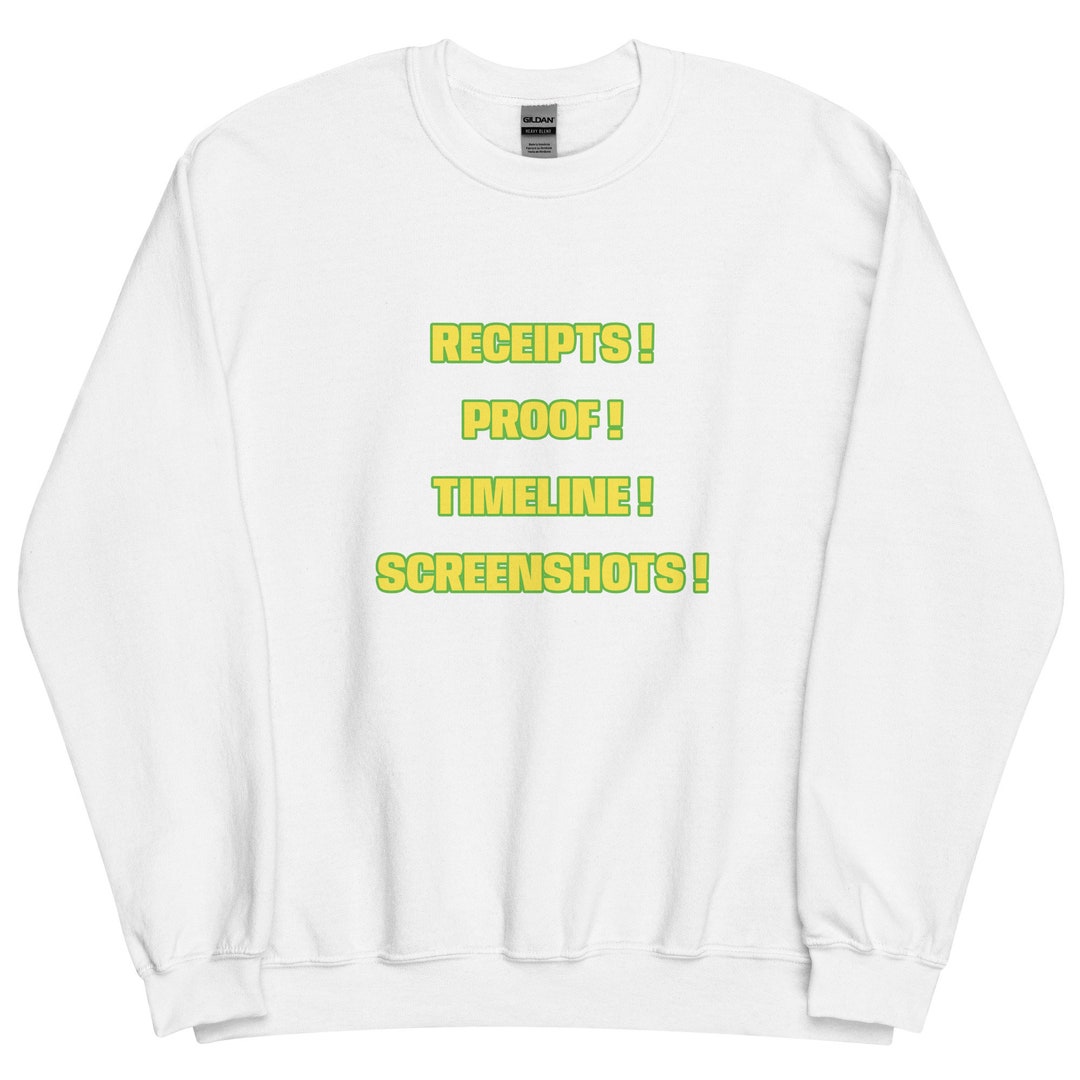 Receipts Proof Timeline Screenshots Shirt Heather Gay Monica Garcia ...