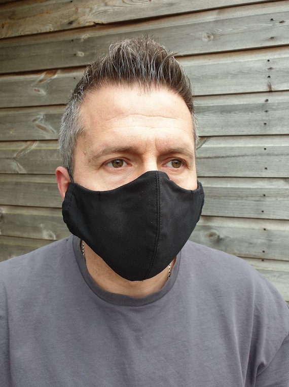 Men Face Protective Fabric Mask for Multiple Use / Washable | Etsy