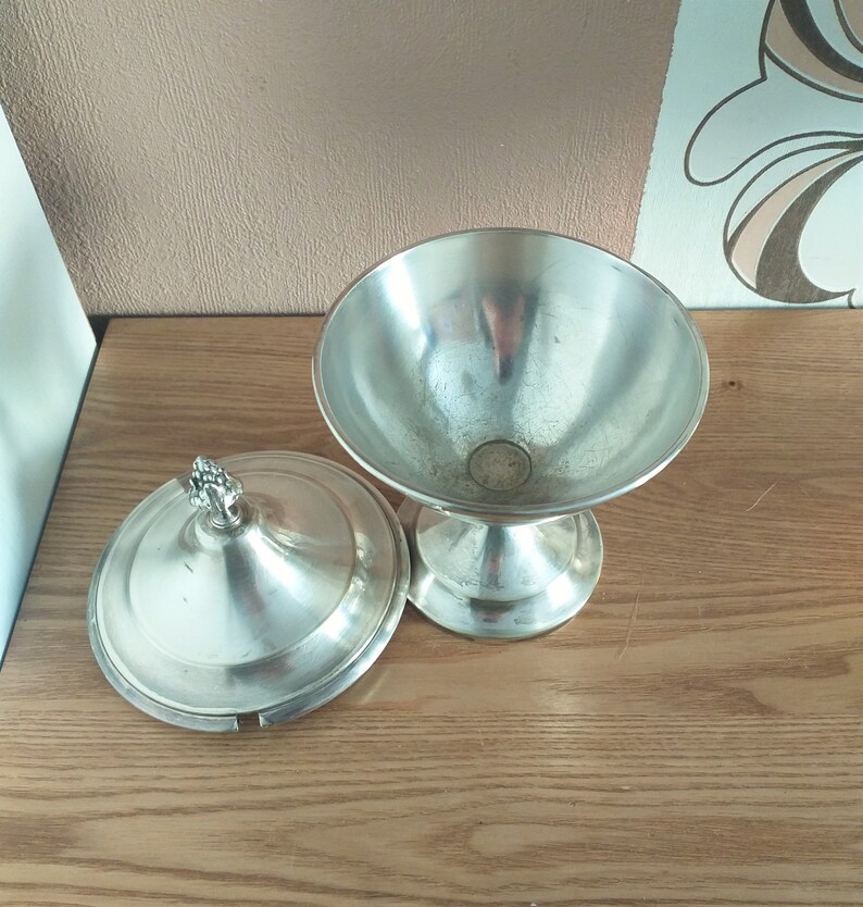 Vintage Silver Plate Sugar Pot With G.A.B NS ALP Mark - Etsy