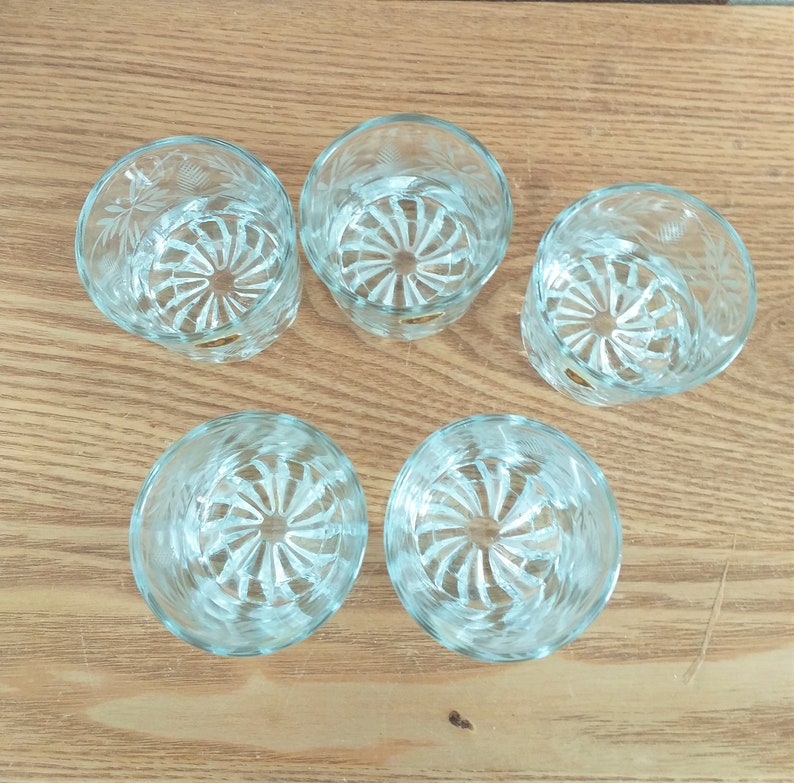 Vintage CRYSTAL GOOSE Glass Factory Crystal Schnapps Glasses - Etsy