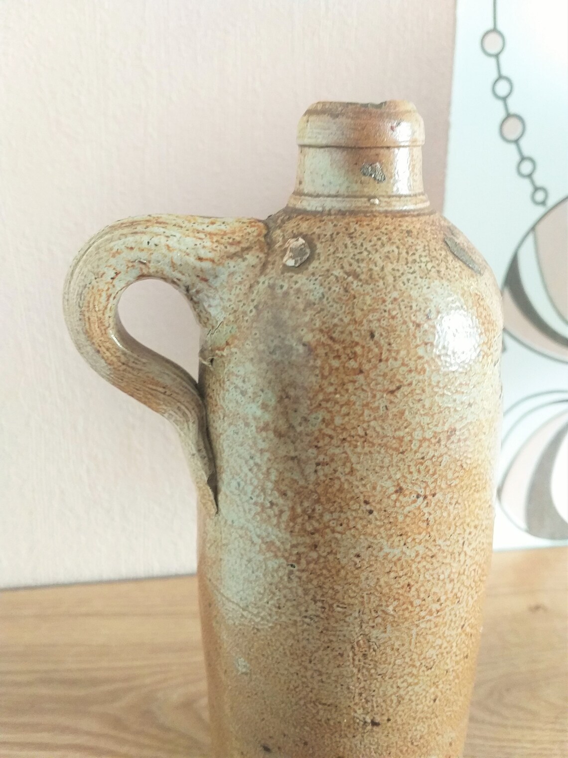 Antique STONEWARE Hand Made Bottle Holland 1800s - Etsy