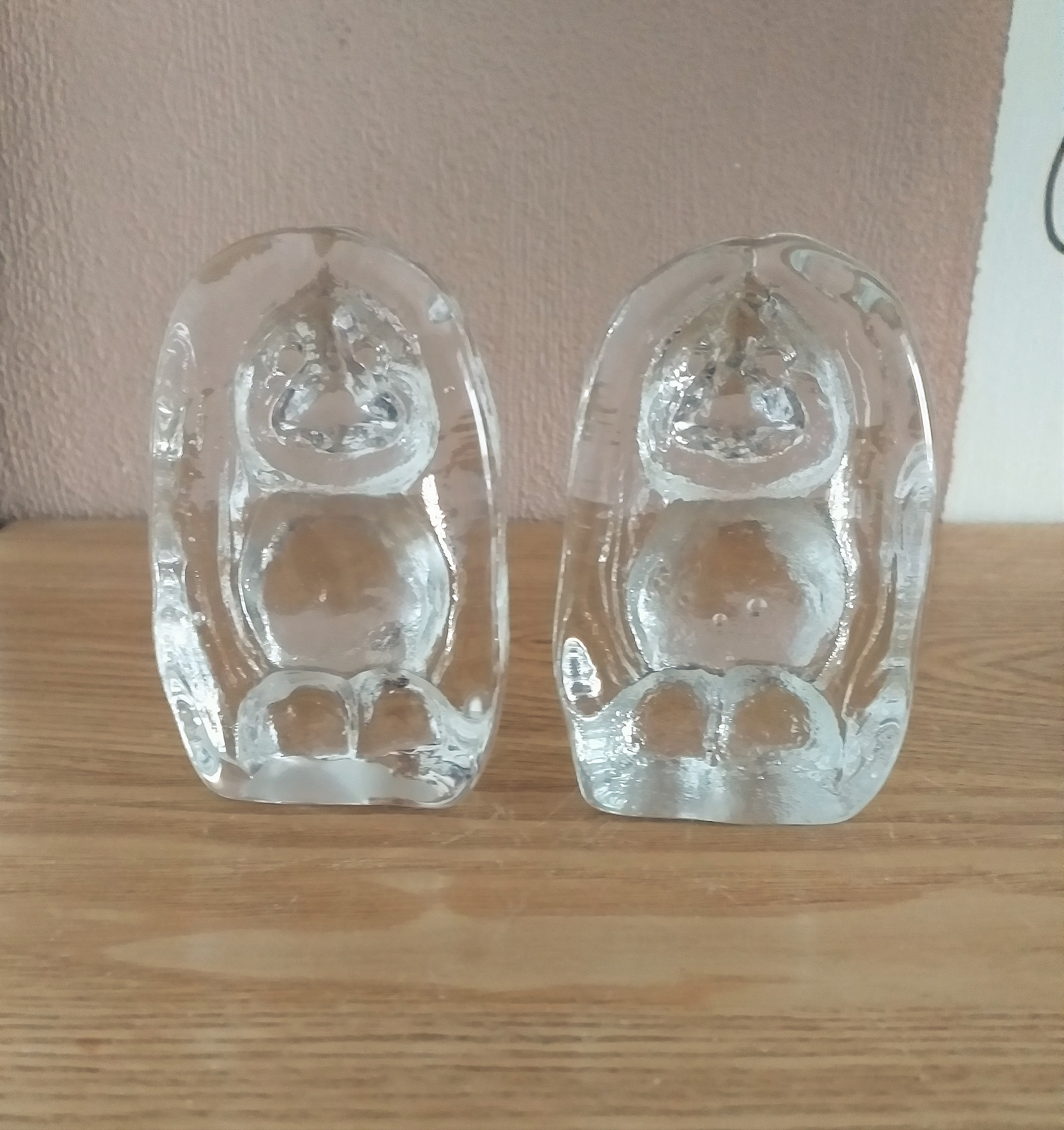 Vintage BERGDALA Glass Troll Figurines SET 2, Sweden, 1970s - Etsy