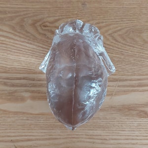 Vintage PUKEBERG Art Glass Elephant Figurine, Design by Stig A ...