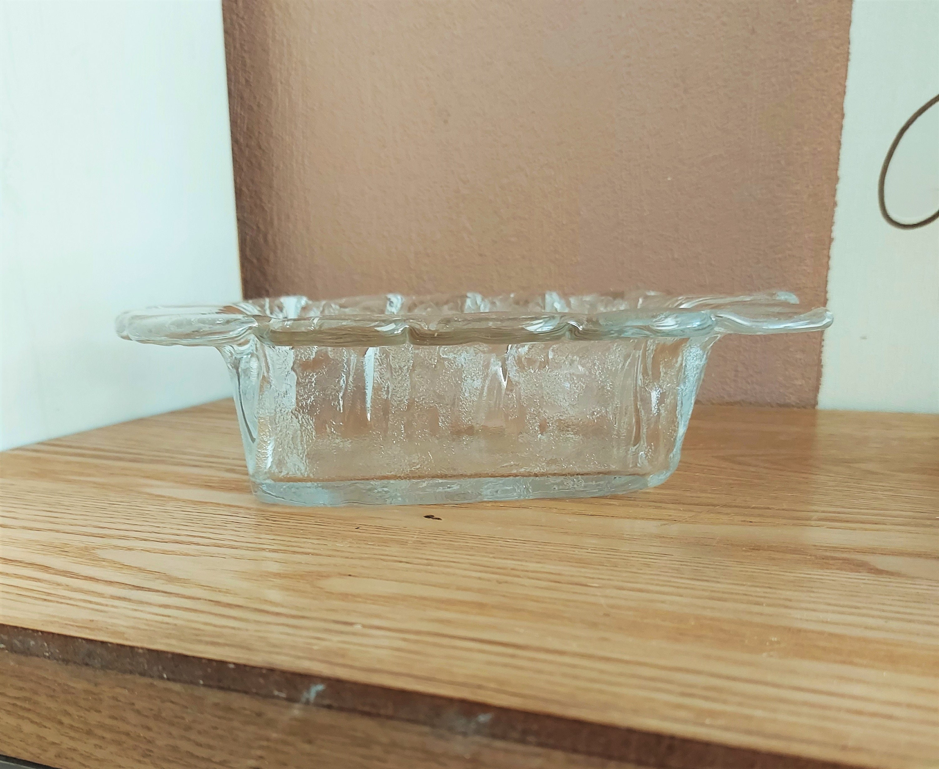 Vintage ORREFORS Art Glass Cabbage Leaf Form Dish EDEN - Etsy