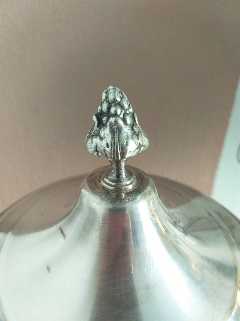 Vintage Silver Plate Sugar Pot With G.A.B NS ALP Mark - Etsy