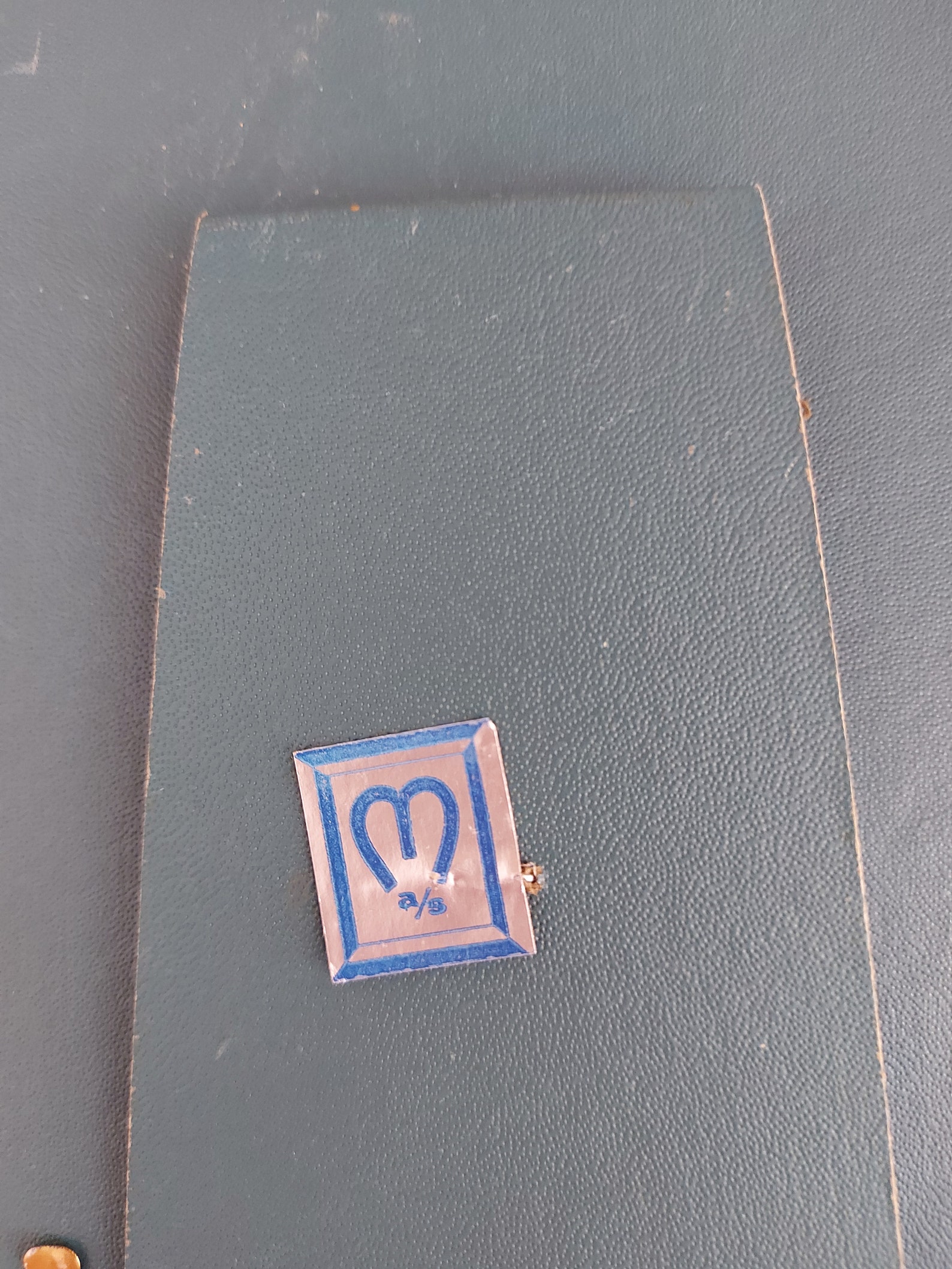 Vintage Scandinavian Large Metal Photo Frame Retiqulated - Etsy