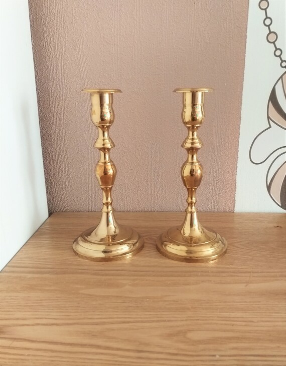 Home & Living Home Décor Vintage 2 Candlesticks Candlesticks etna.com.pe
