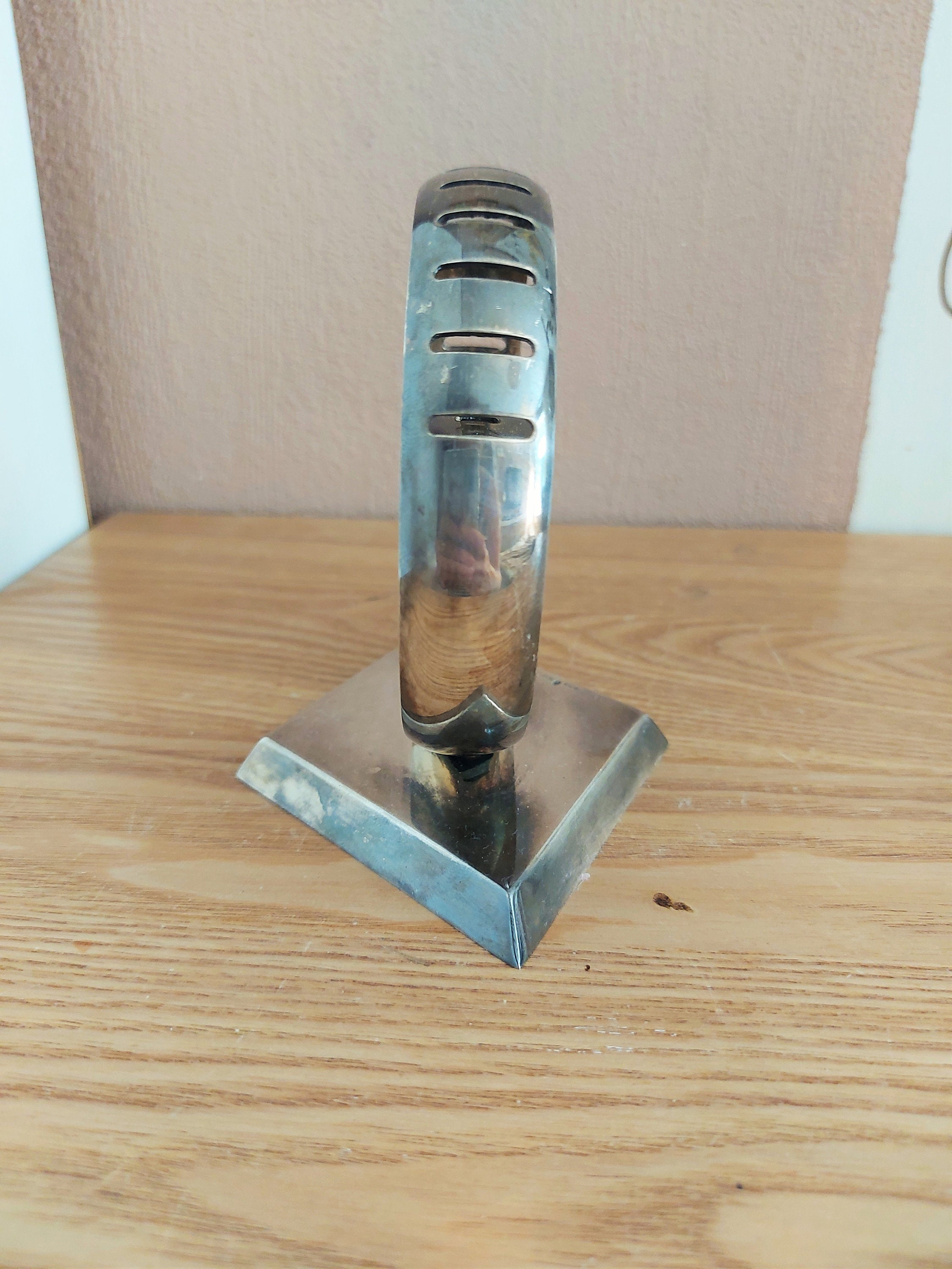 Vintage G.A.B. NS ALP Silver Plated Art Deco Sculpture - Etsy