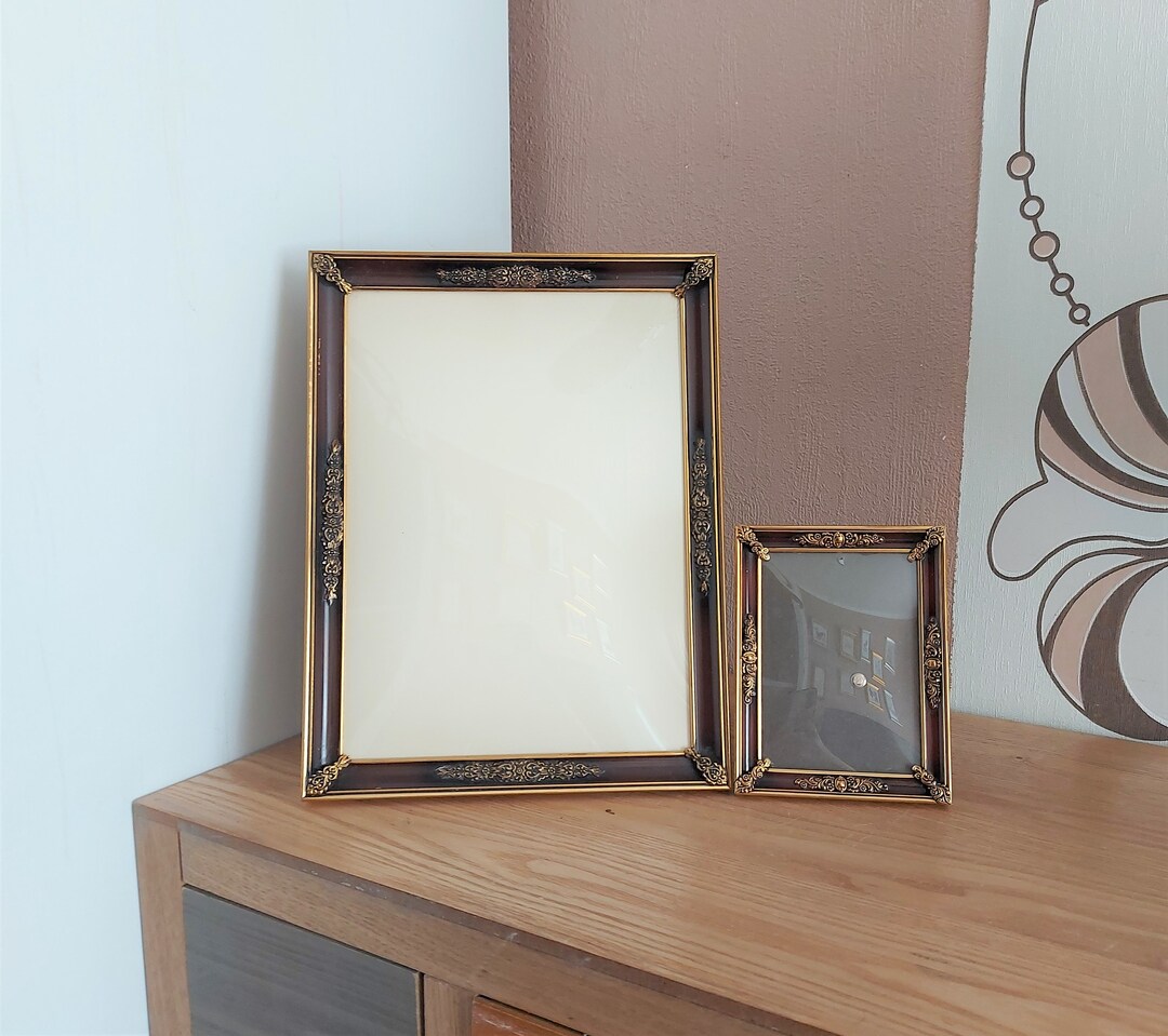 Vintage Scandinavian Metal Photo Frame SET 2, Jyden Photo Frame - Etsy
