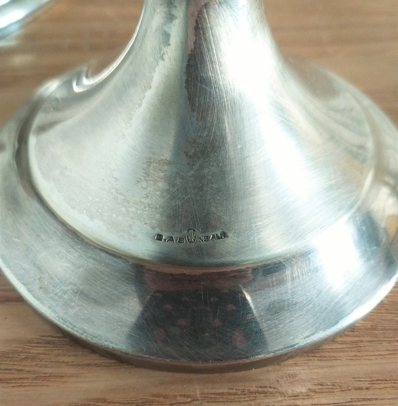 Vintage Silver Plate Sugar Pot With G.A.B NS ALP Mark - Etsy