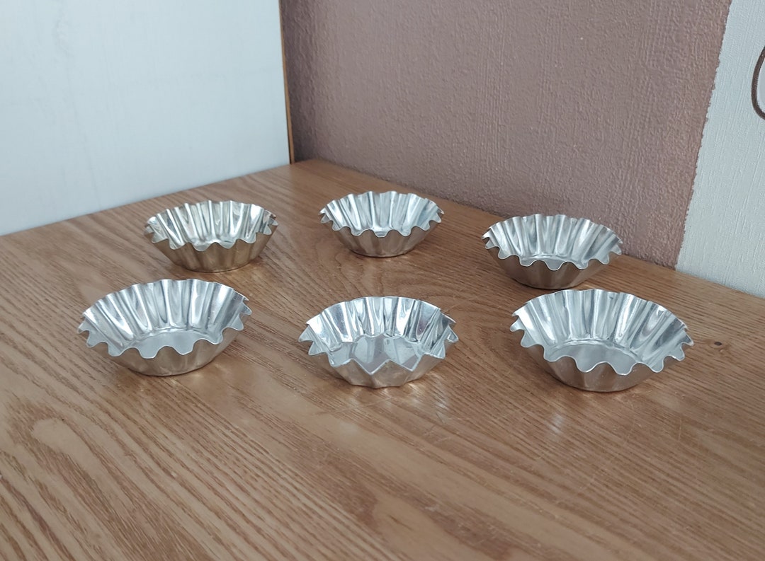 Vintage Metal Baking Mold SET 6 , Vintage Cake Mold,vintage Baking - Etsy