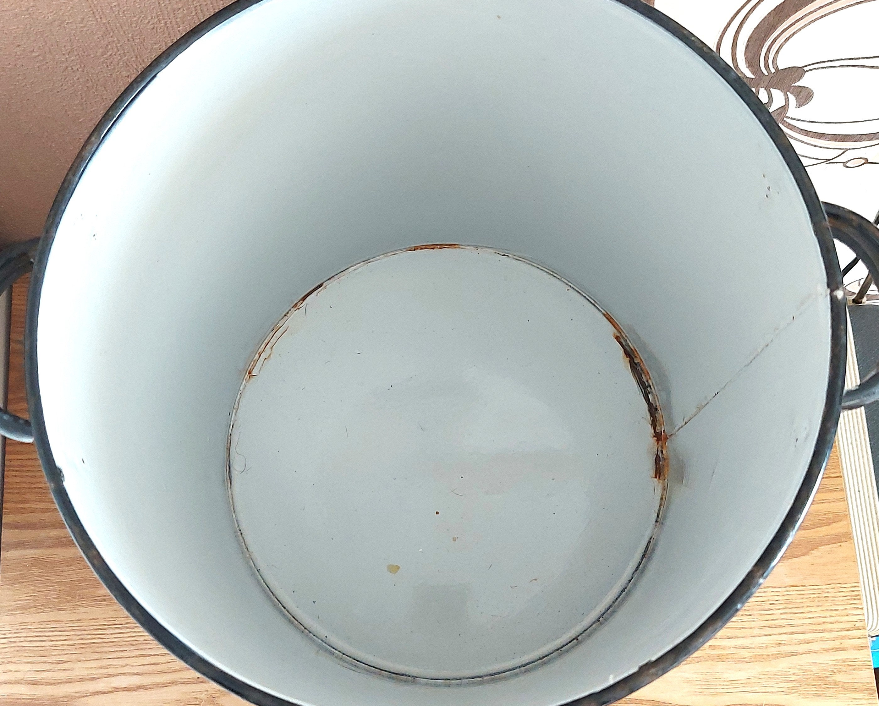 Vintage Large PRINCE of WARES Enamel FLOUR Box, England, 1920s - Etsy