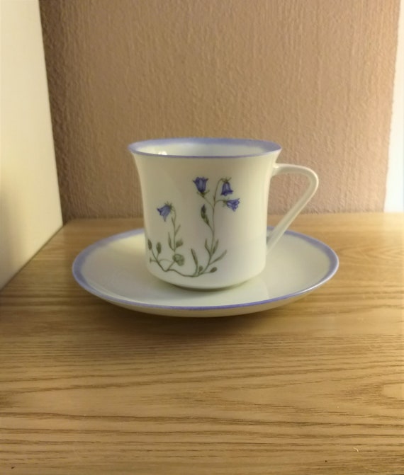 Vintage THOMAS Porcelain Tea Set With BLUEBELL Motive Germany | Etsy