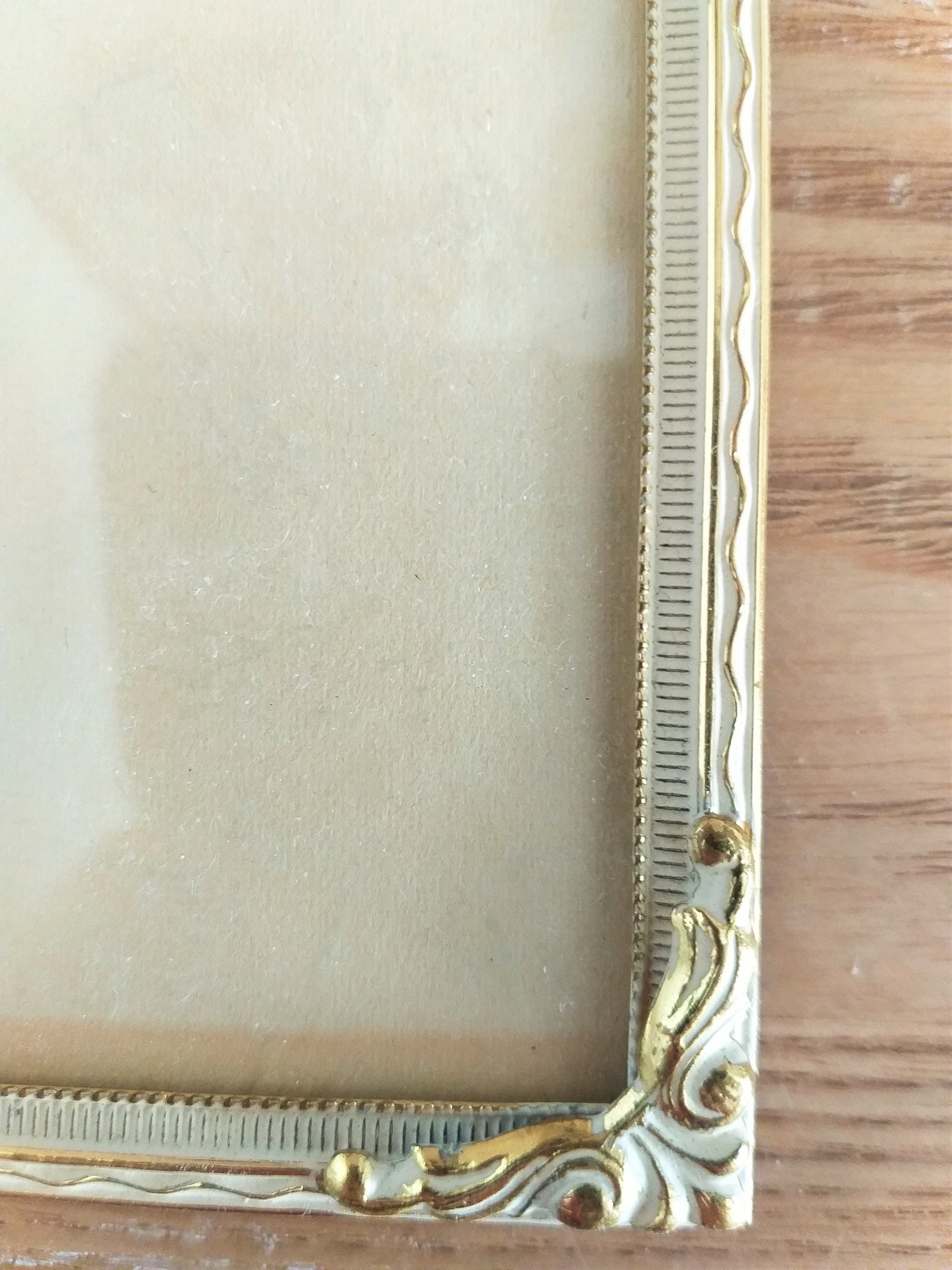 Vintage Scandinavian Small Photo Frames With Glass SET 3 | Etsy