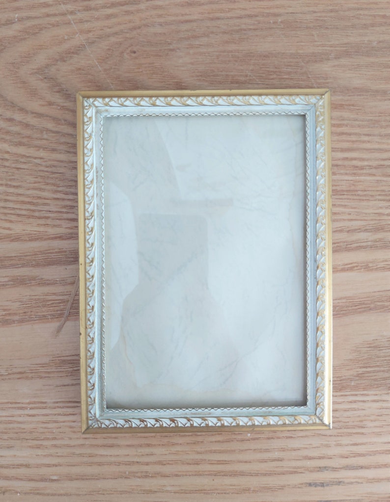 Vintage Scandianavian Metal Photo Frame SET 2 1960s - Etsy