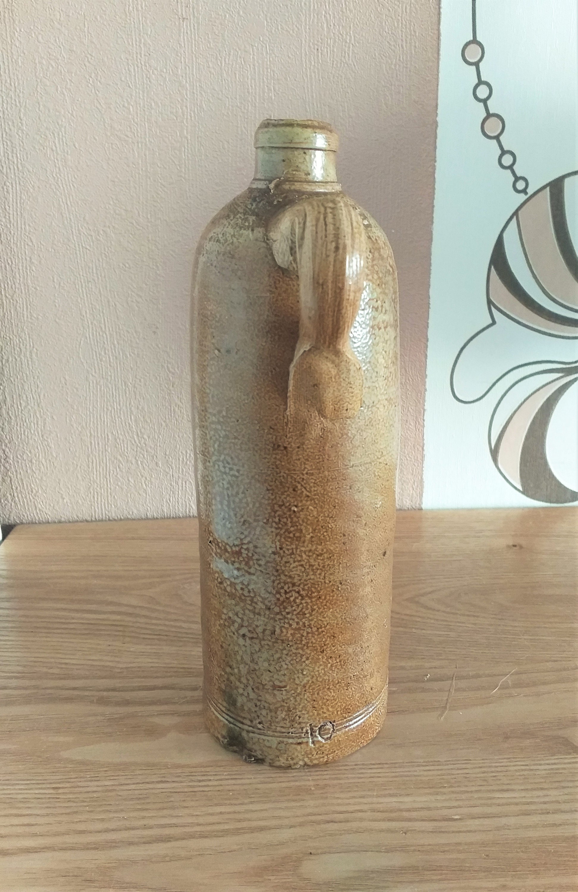 Antique STONEWARE Hand Made Bottle Holland 1800s - Etsy