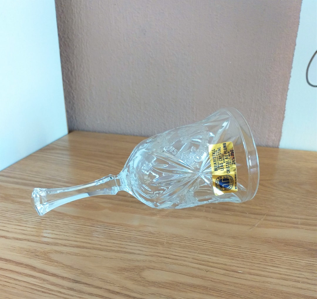 Vintage CRYSTAL BELL, 24 % Crystal Au-plomb, Germany, 1980s - Etsy
