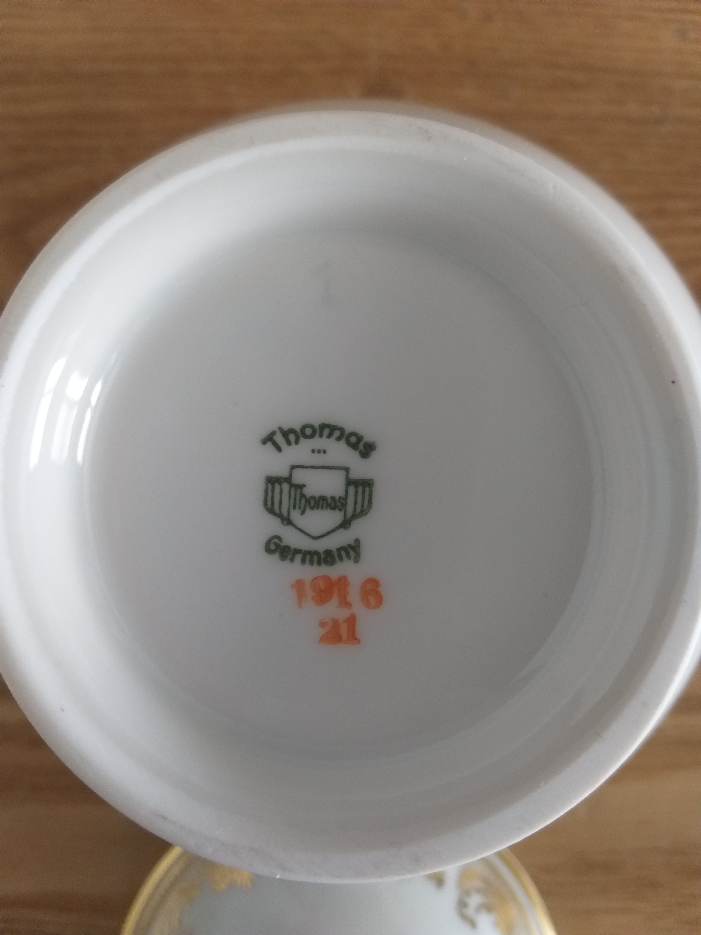 Vintage Porcelain THOMAS Sugar Bowl Germany 1960s | Etsy