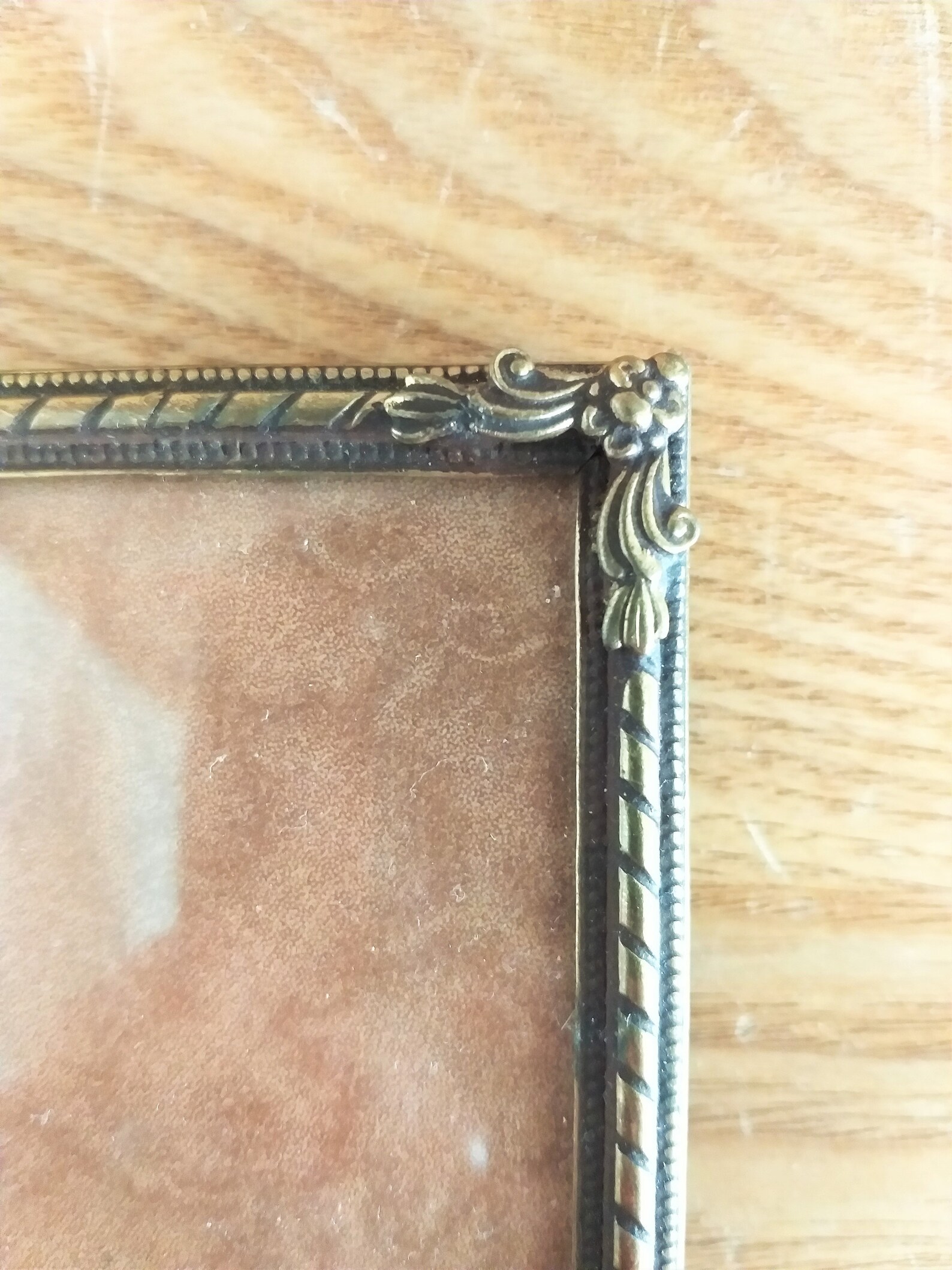 Vintage Scandinavian Small Photo Frames With Glass SET 3 | Etsy