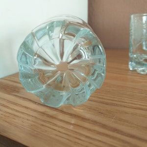 Vintage CRYSTAL GOOSE Glass Factory Crystal Glasses Set 6, USSR, 1970s ...