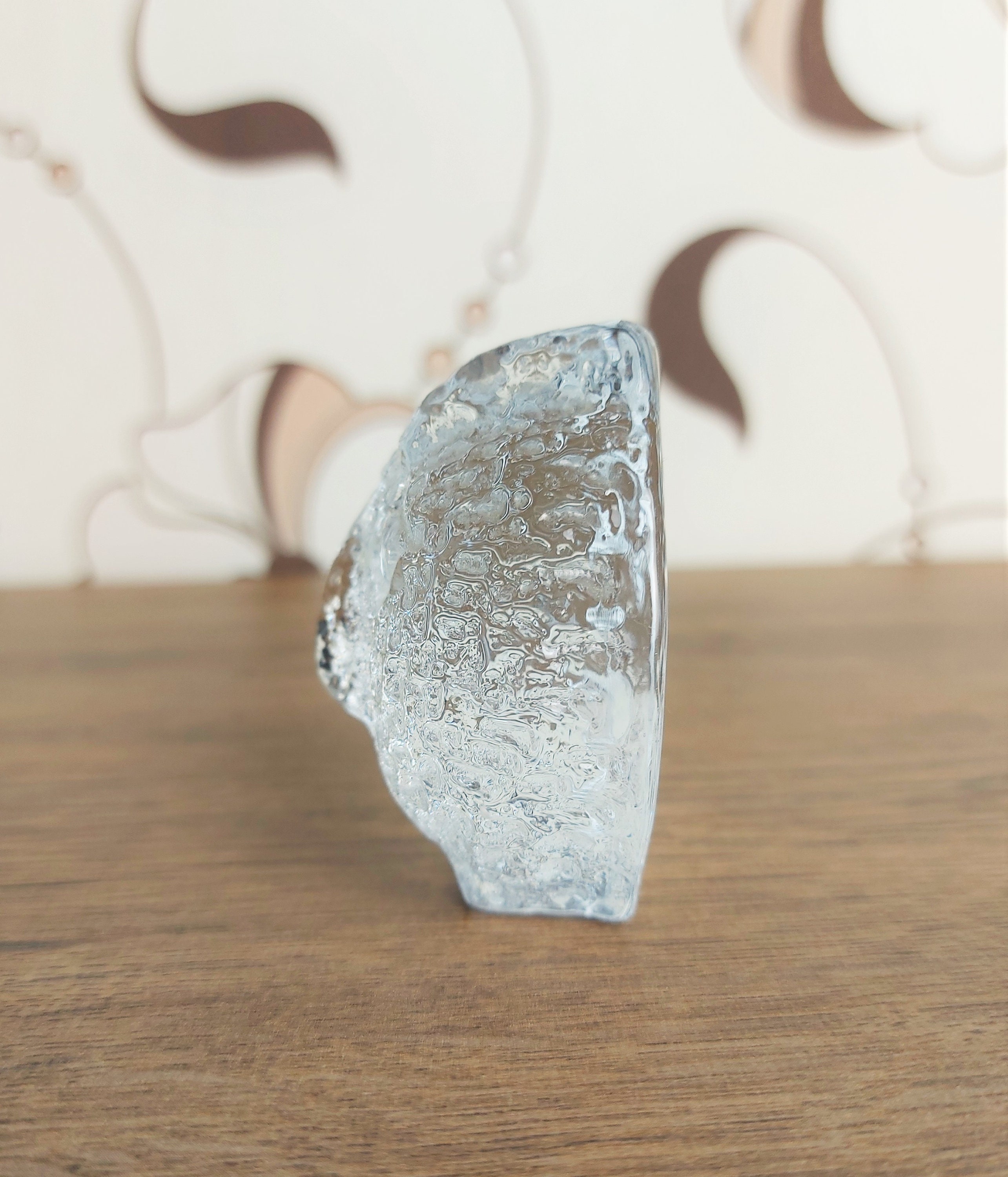 Vintage Eda Kristall Nya Glasbruket Glass OWL SET 3 Sweden - Etsy