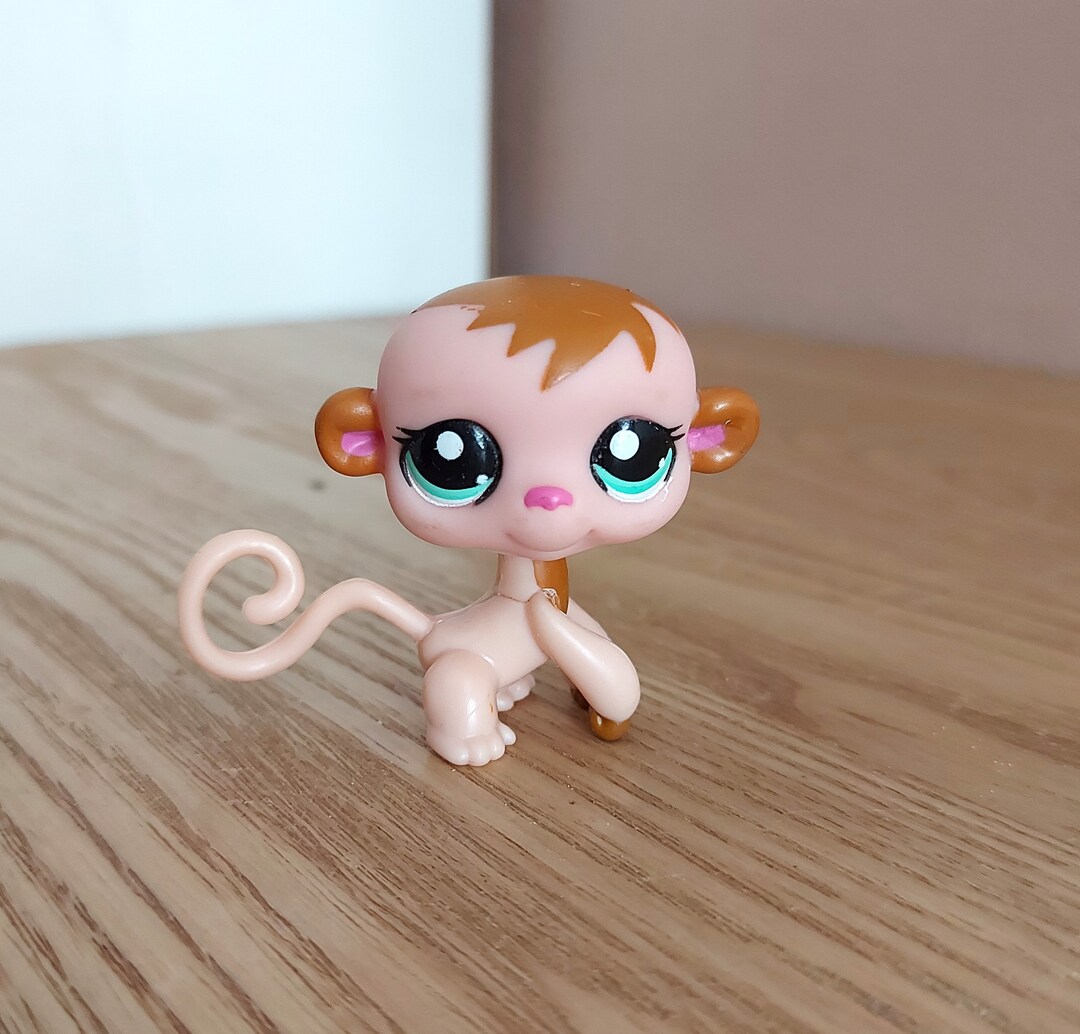 Vintage Authentic Littlest Pet Shop Exclusive BERRY MOCHA Monkey #1671 ...