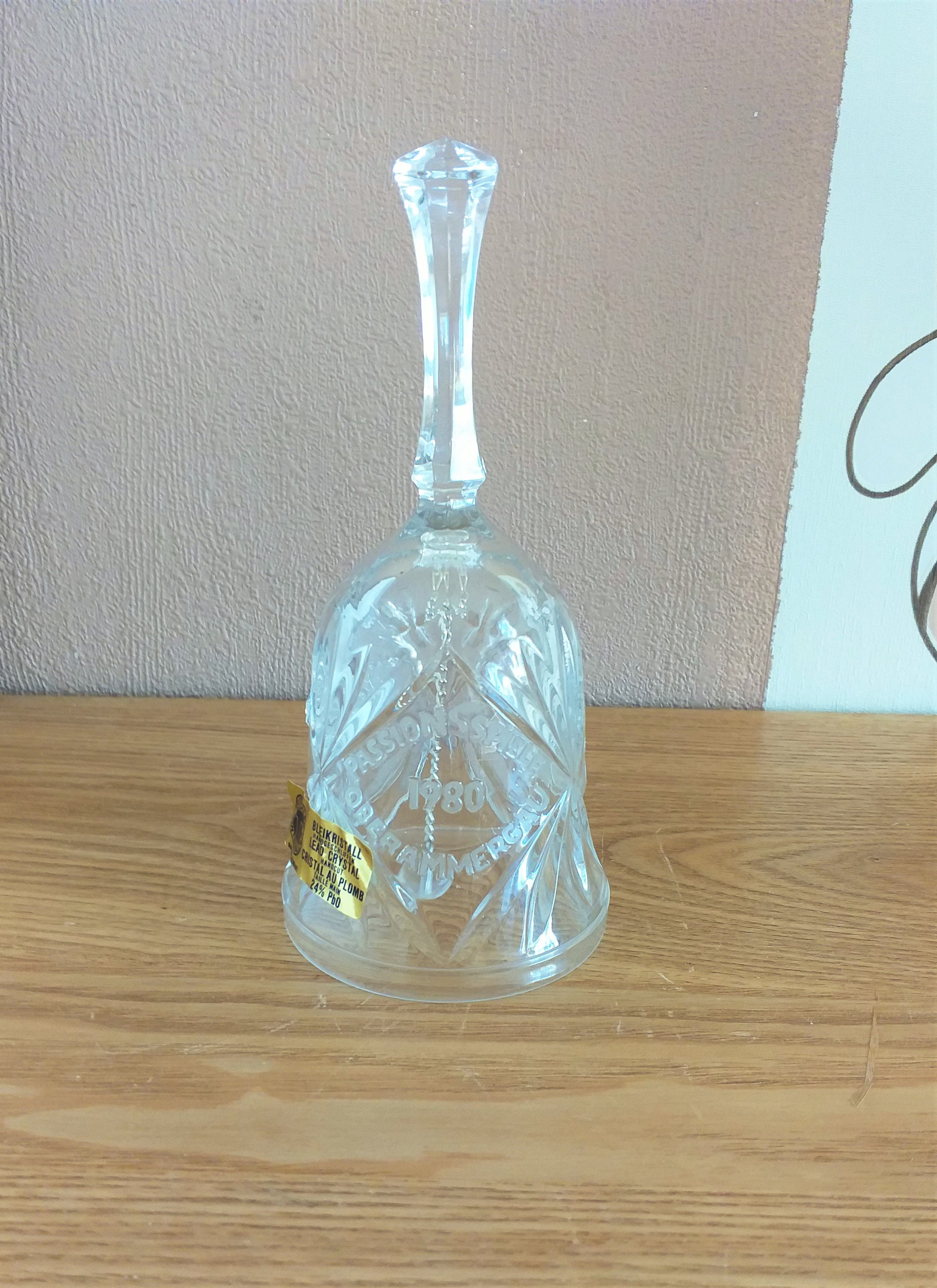Vintage CRYSTAL BELL 24 % Crystal Au-plomb Germany 1980s - Etsy