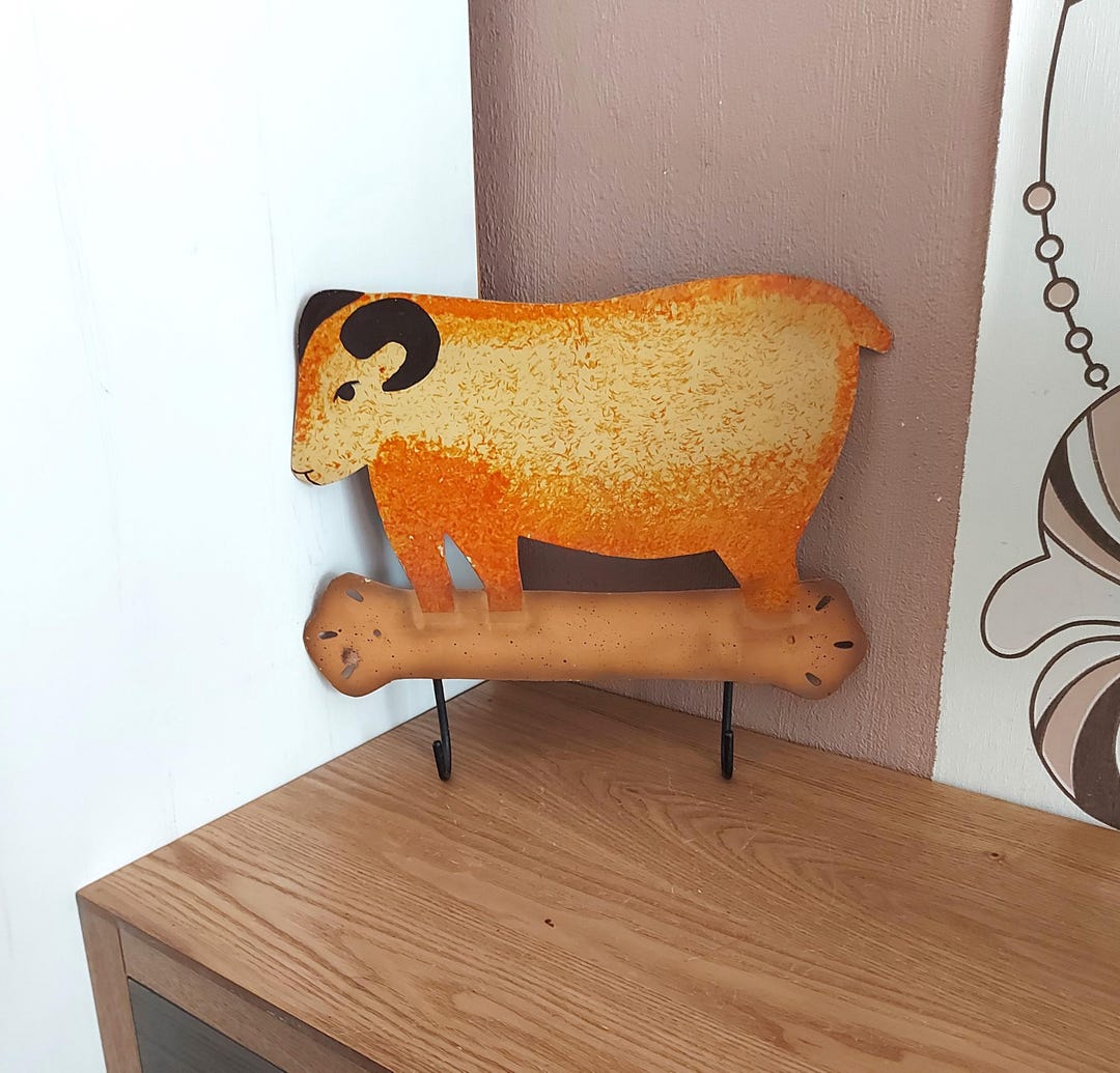 Vintage LAMB Hand Painting Metal Hanger, Home Decorating, Wall Decor - Etsy