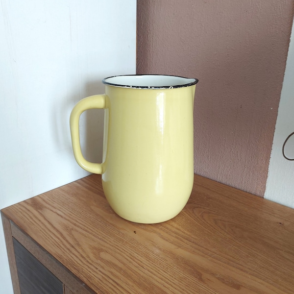 Enamel Pitcher - Etsy