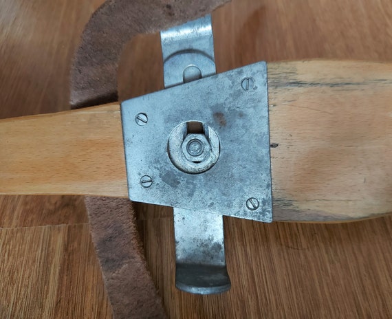 Vintage Scandinavian Wooden Cross-Country Skates , S… - Gem