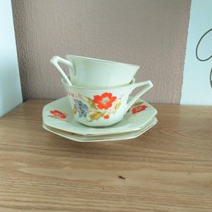 Vintage Czech VICTORIA Porcelain Tea Set 2, Czechoslovakia, 1950s - Etsy