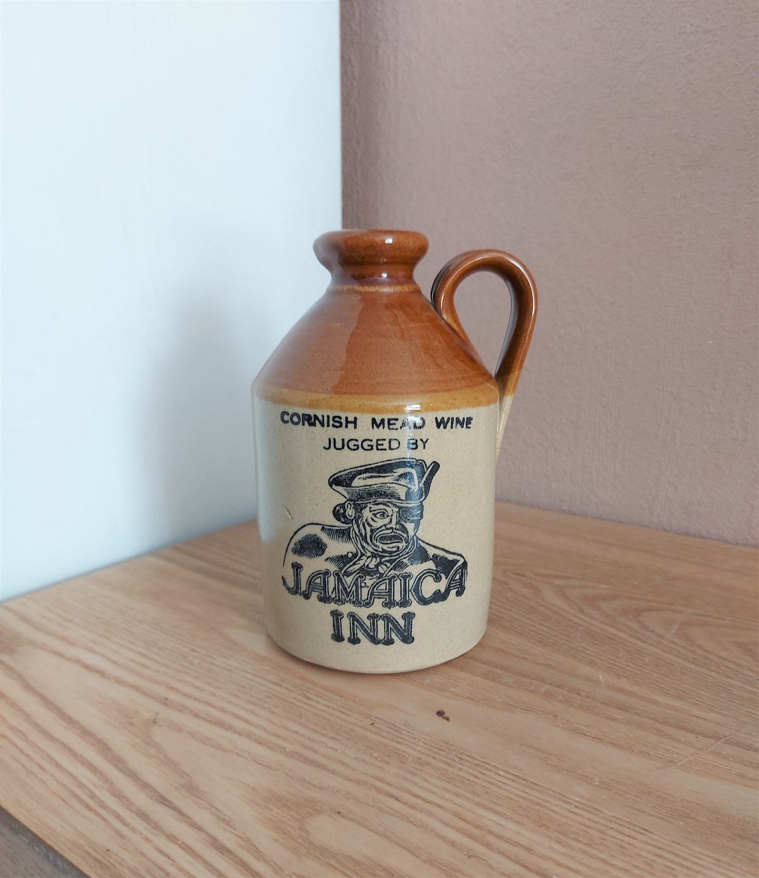 Vintage Ceramic Cornish Mead Wine Jugged by Jamaica Inn Jug, Vintage ...