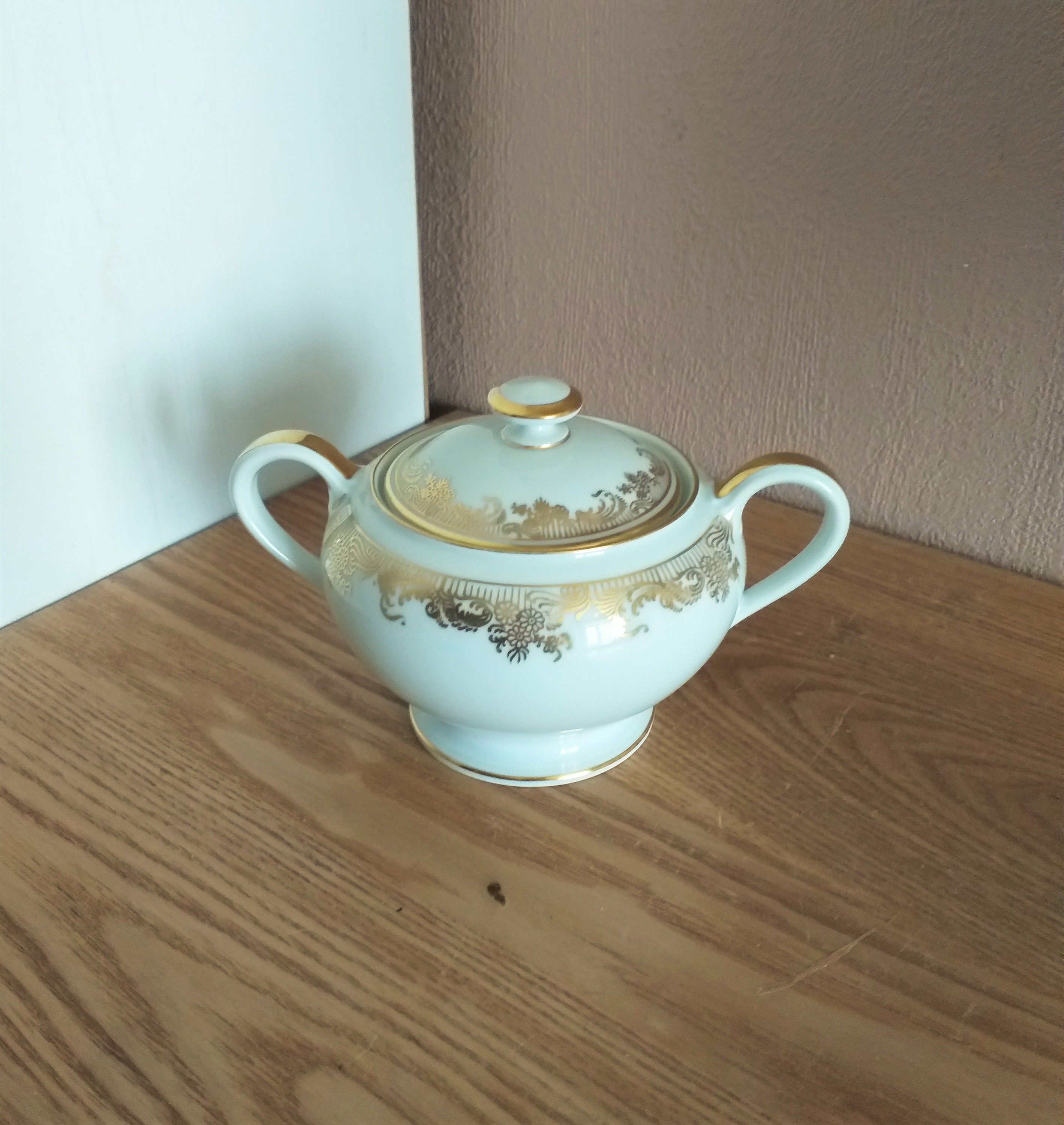 Vintage Porcelain THOMAS Sugar Bowl Germany 1960s | Etsy