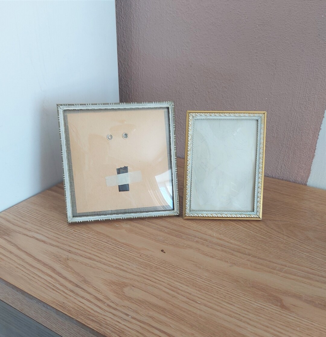 Vintage Scandianavian Metal Photo Frame SET 2, 1960s - Etsy