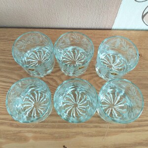 Vintage CRYSTAL GOOSE Glass Factory Crystal Glasses Set 6, USSR, 1970s ...