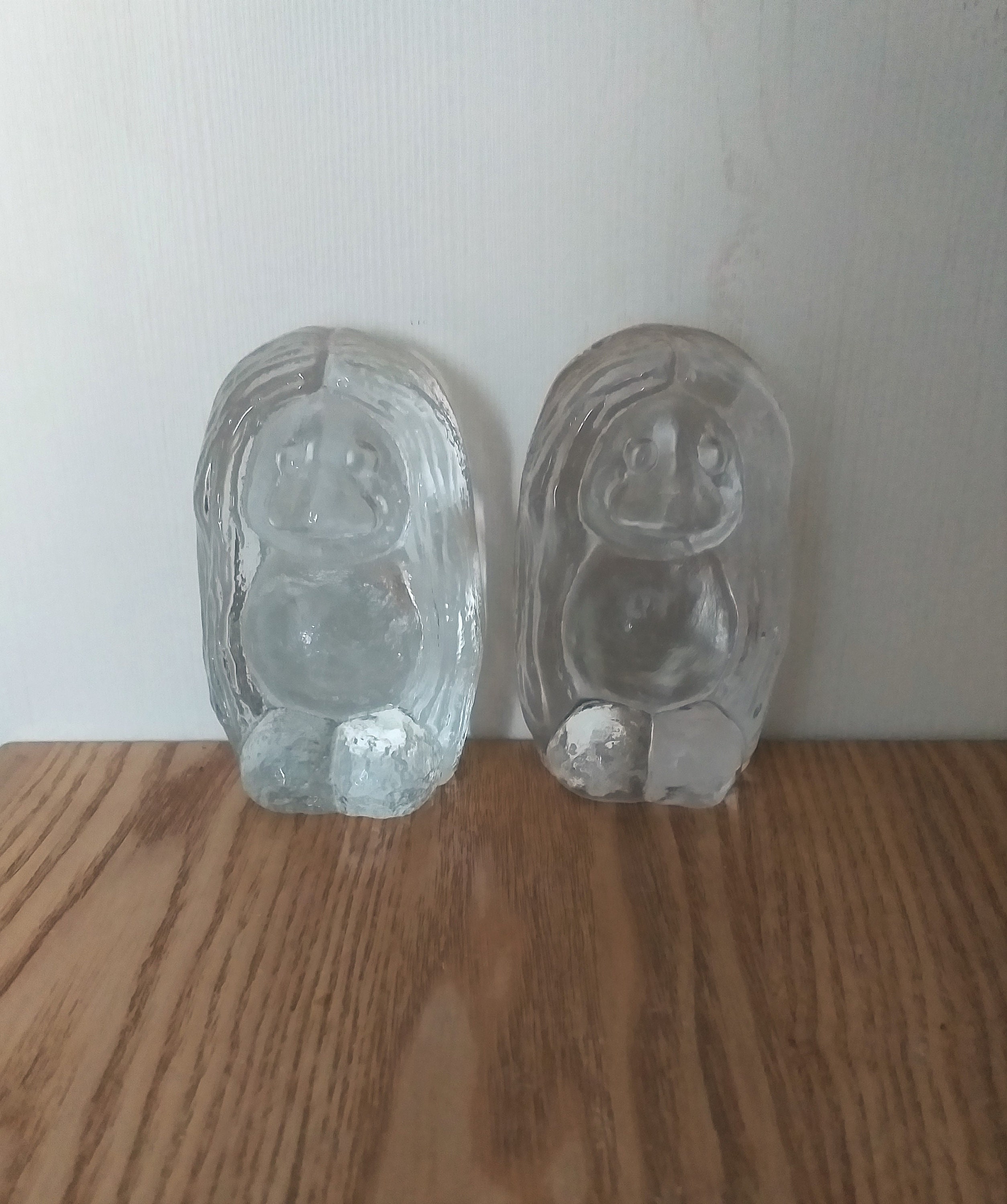 Vintage BERGDALA Glass Troll Figurines SET 2, Sweden, 1970s - Etsy