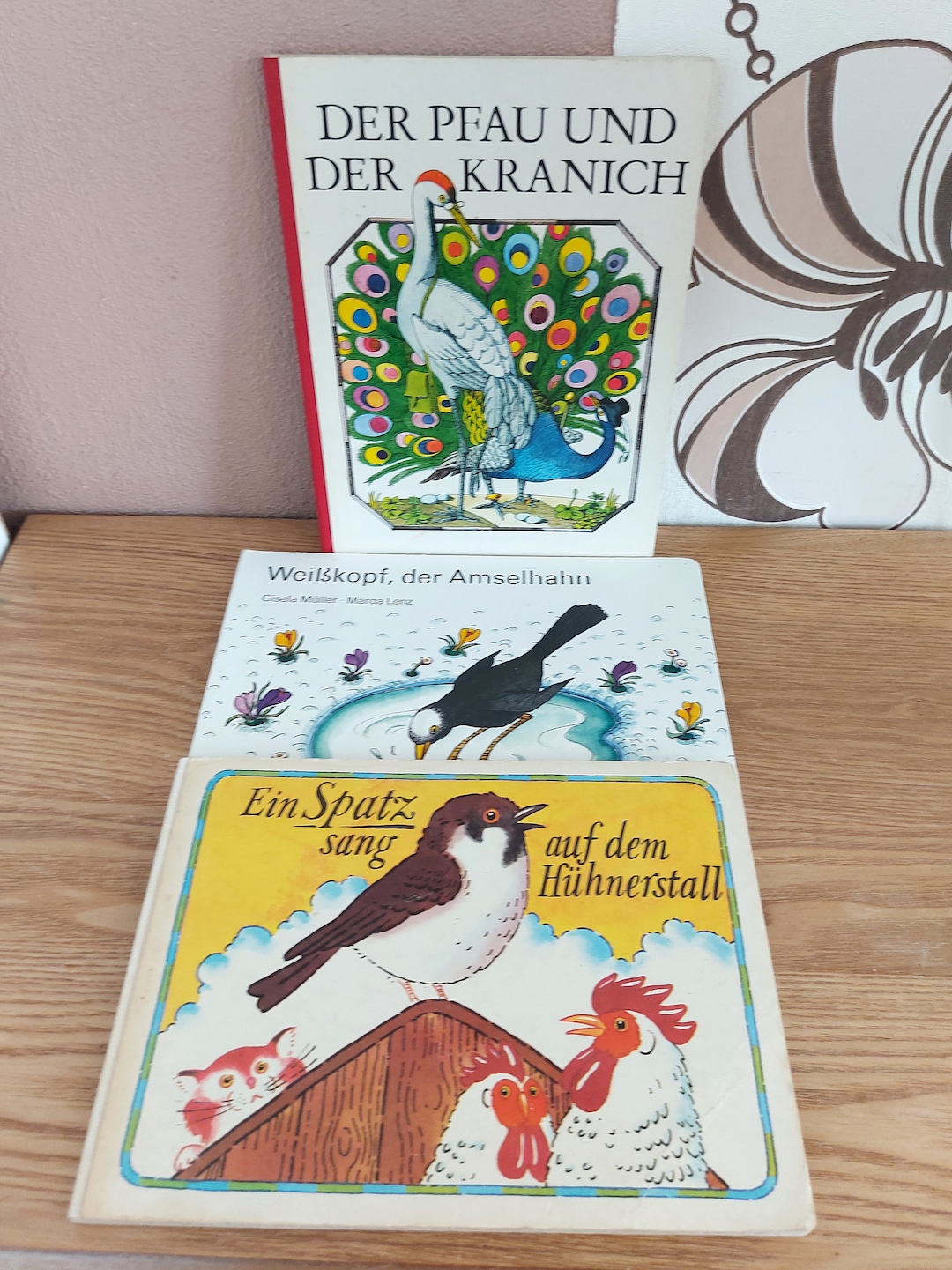 Vintage German Book, Picture Book About Birds SET 3, Germany, 1980s - Etsy