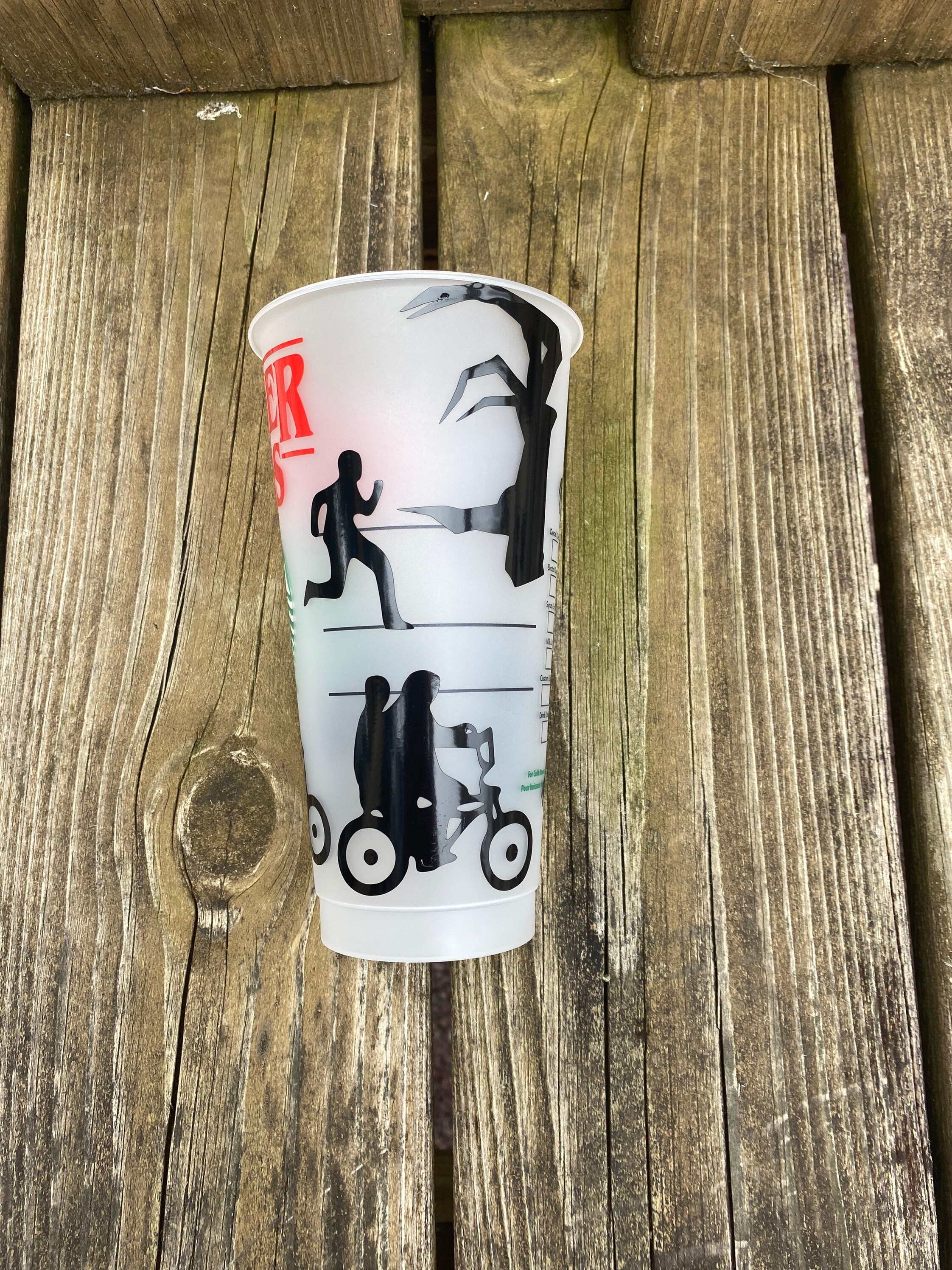 Stranger Things Starbucks Cup Reusable Starbucks Cup - Etsy