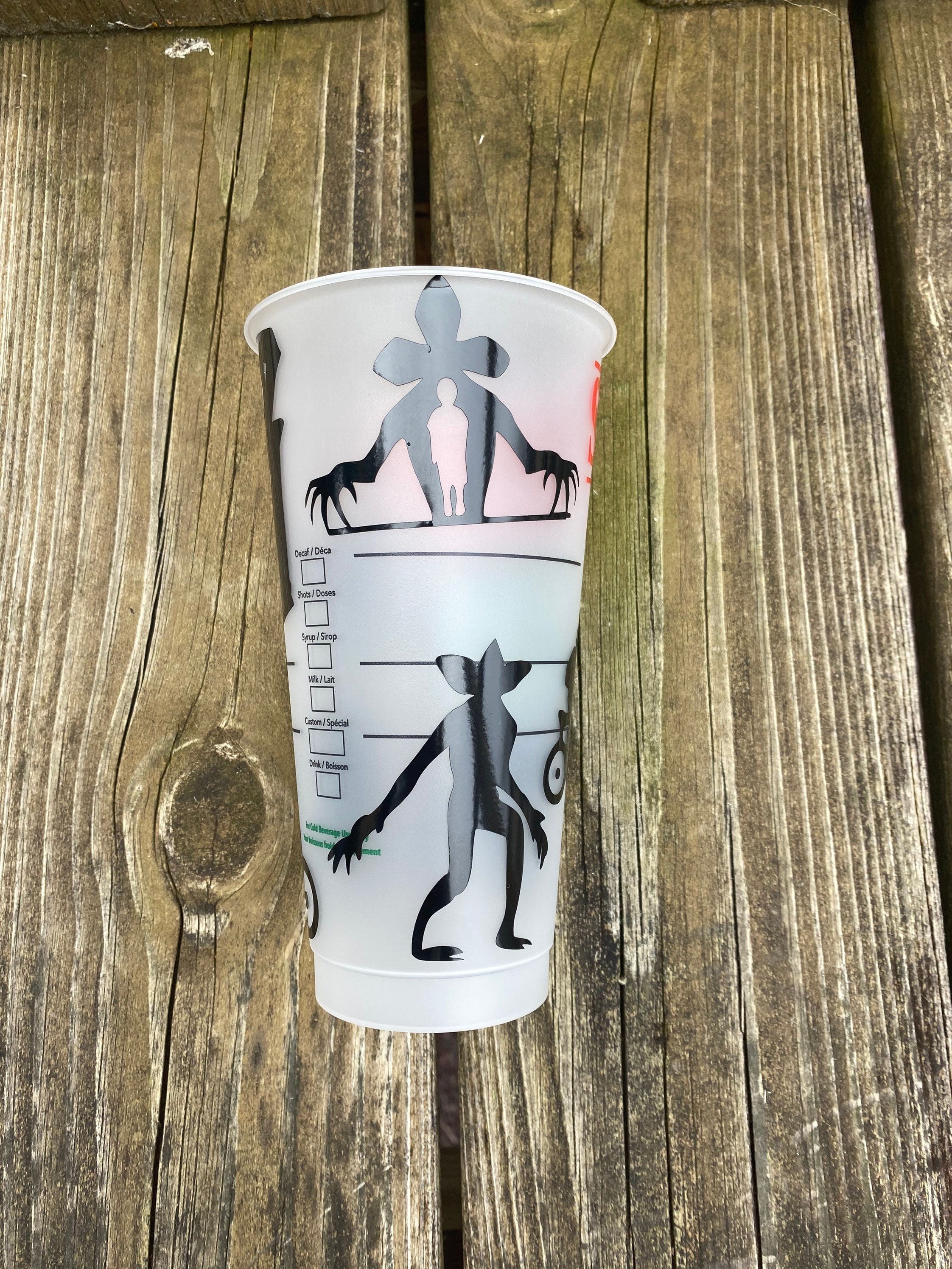 Stranger Things Starbucks Cup Reusable Starbucks Cup - Etsy