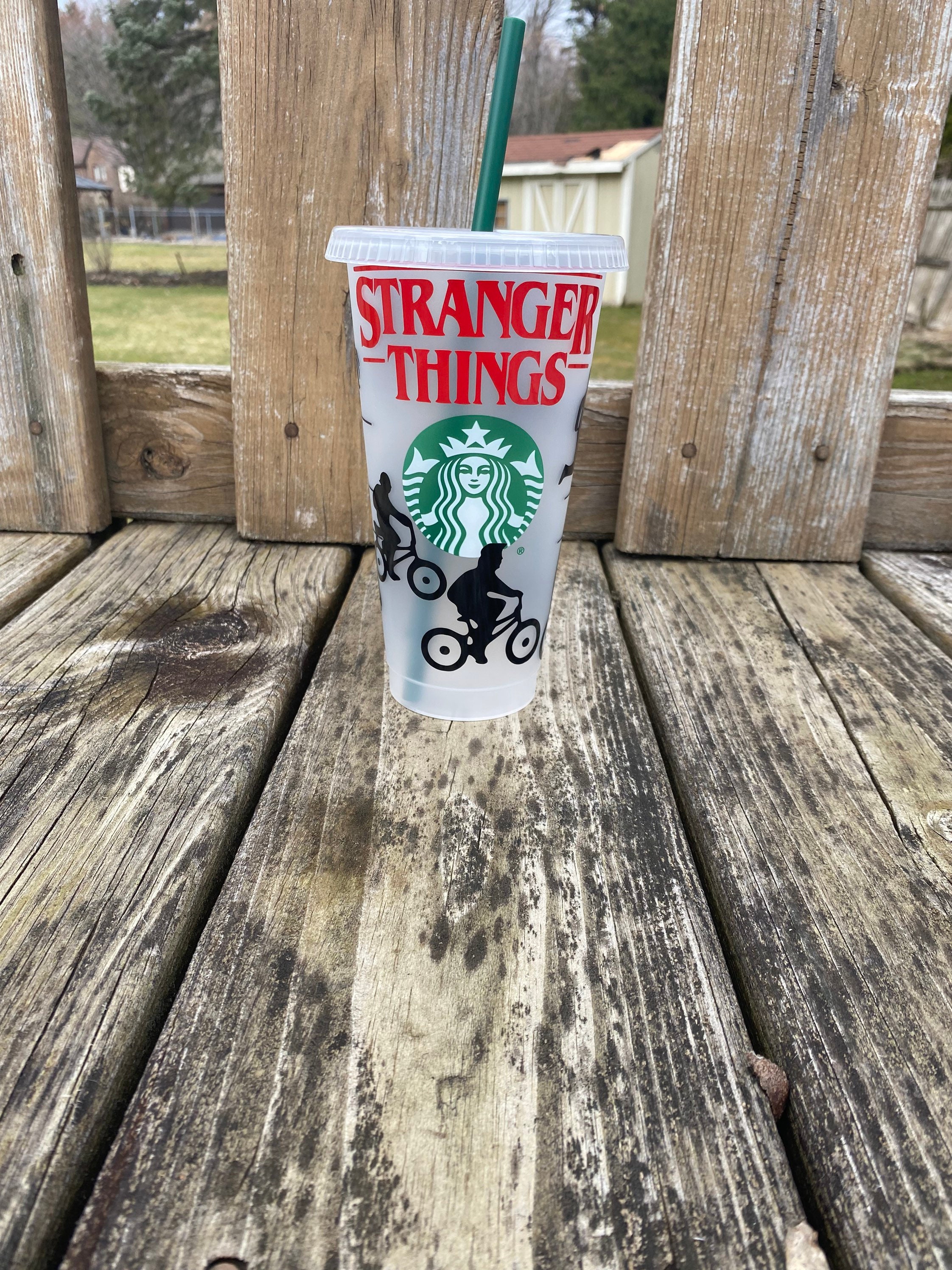 Stranger Things Starbucks Cup Reusable Starbucks Cup - Etsy