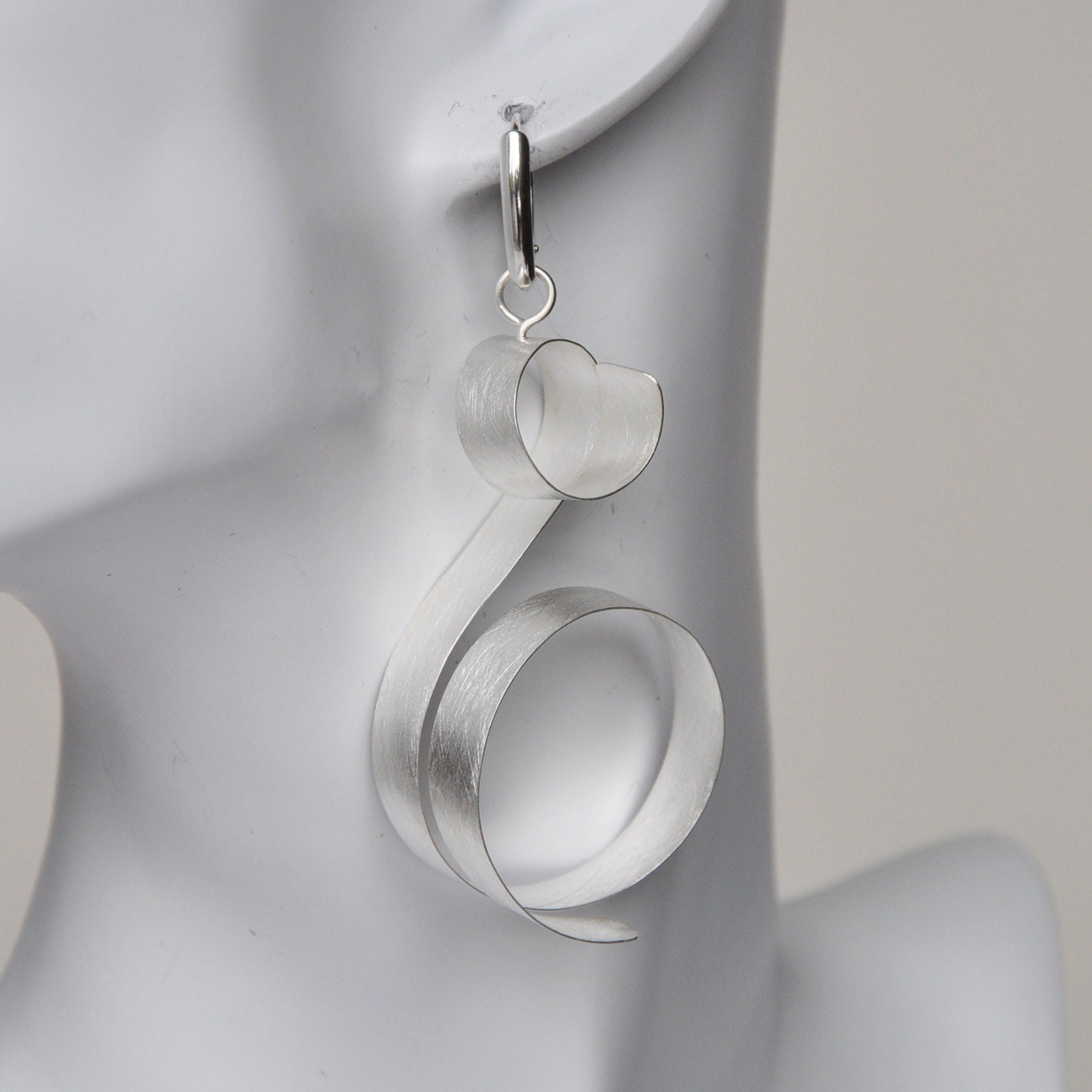 Large Frill Earrings - Etsy UK