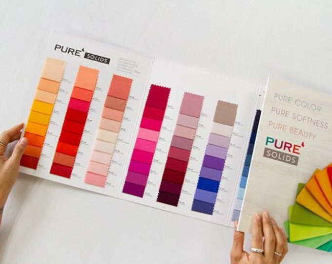 AGF PURE Solids Color Card Art Gallery Fabrics 135 Farben - Etsy.de
