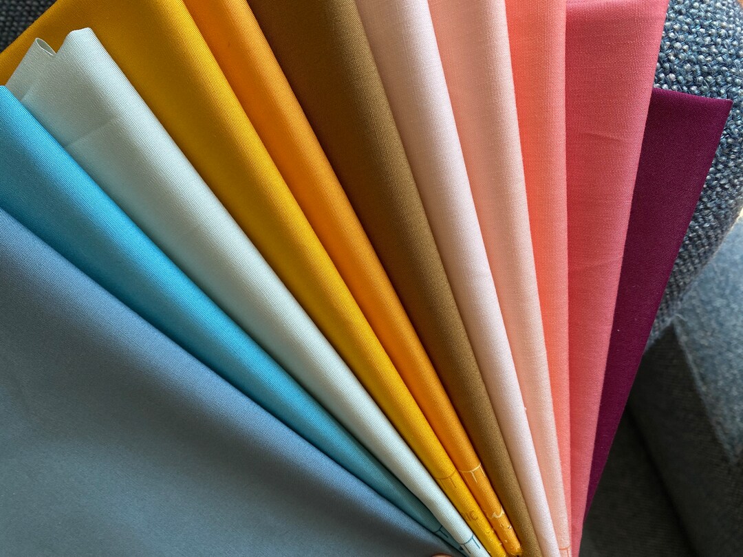 Joyful Solids Bundle - 11 FQ or Half Yards - Art Gallery Fabrics - Etsy