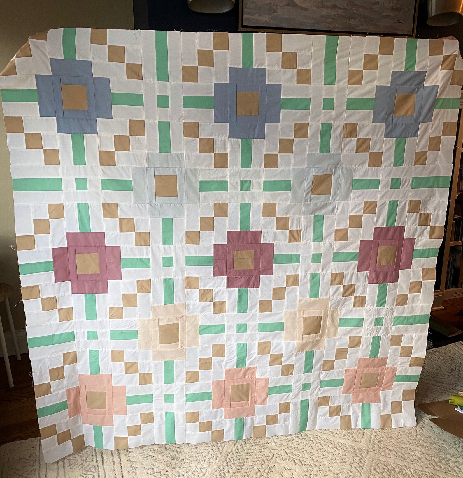 Senna Quilt Kit - Throw Size - by Alexandra Bordallo - Etsy
