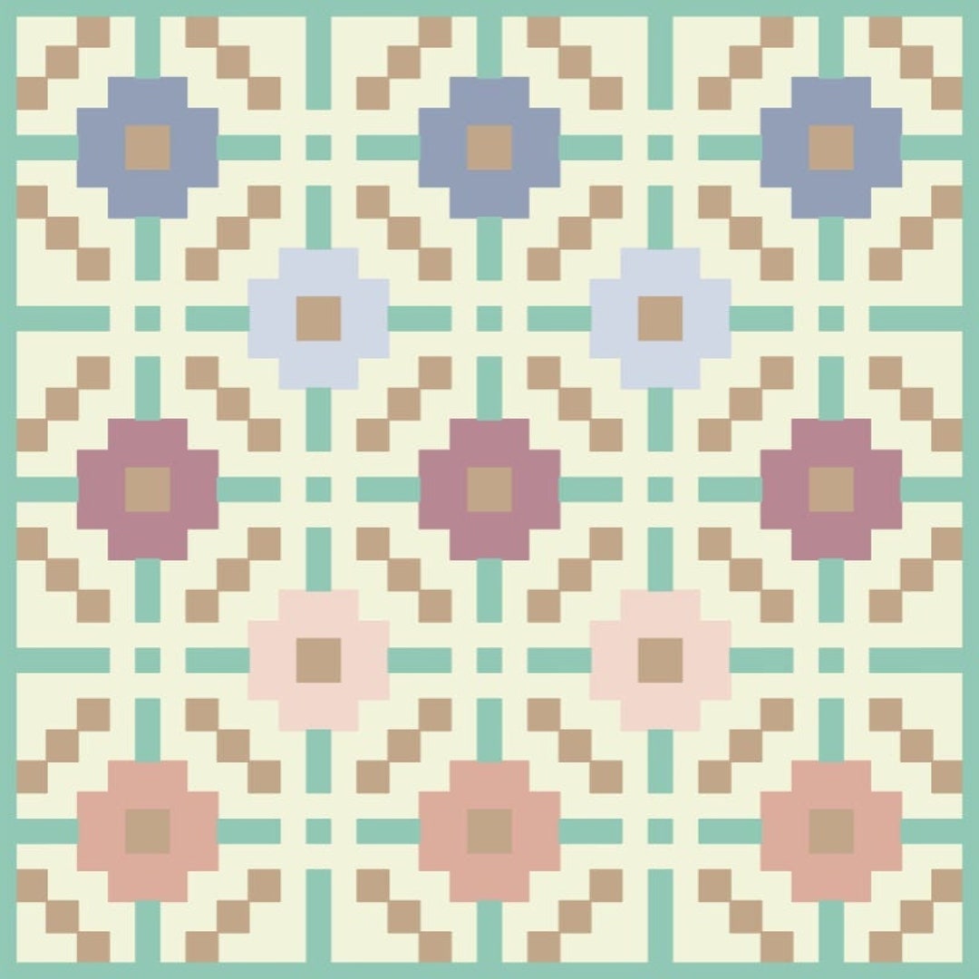 Senna Quilt Kit - Throw Size - by Alexandra Bordallo - Etsy