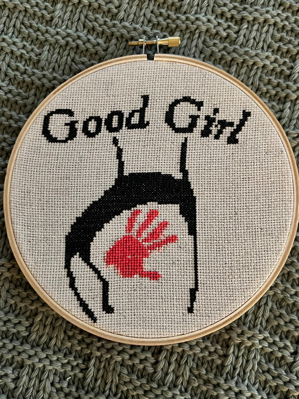 Good Girl Cross Stitch - Etsy