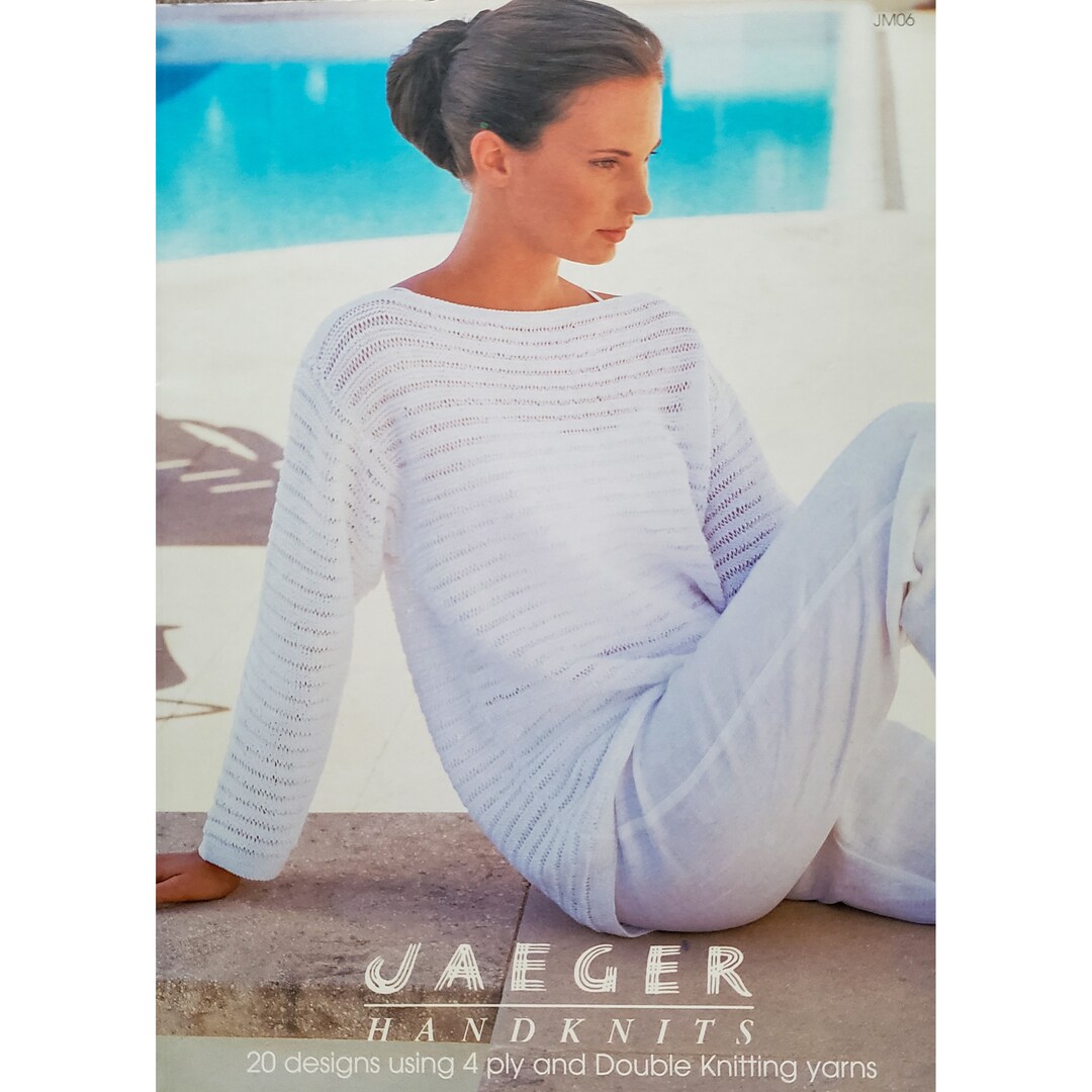 Jaeger Handknits JM06 ; 20 Designs Using 4ply and Double Knitting Yarns ...